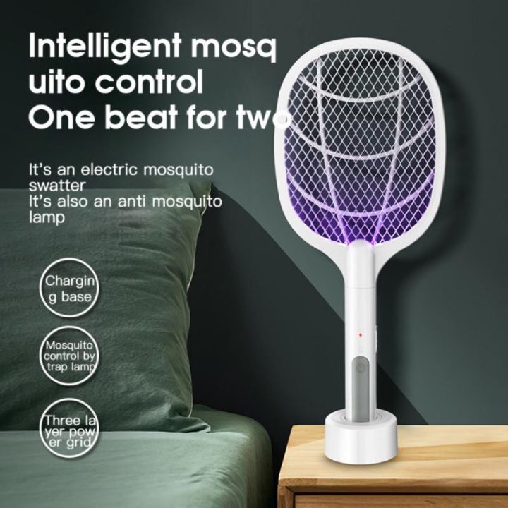 Electric Mosquito Killer With UV Lamp Summer Anti Fly Swatter USB ...