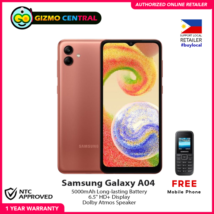 Samsung Galaxy A04 4GB+64GB Storage 5000mAh Long-lasting Battery 6.5 ...