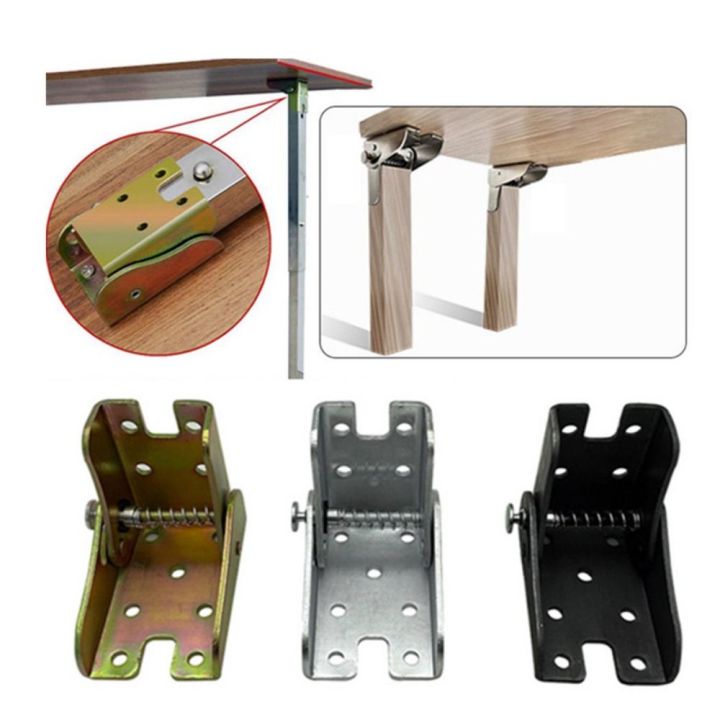 CEMOMEF 2Pcs Table Connector Gussets for Folding Legs Corrosion ...