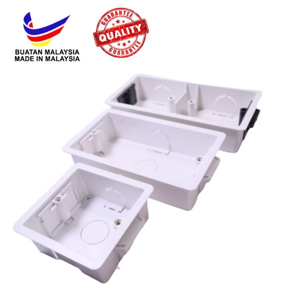 PVC Partition Box Single Double Gang Switch Box 3 X 3 / 3 X 6 / 3 X 7 ...