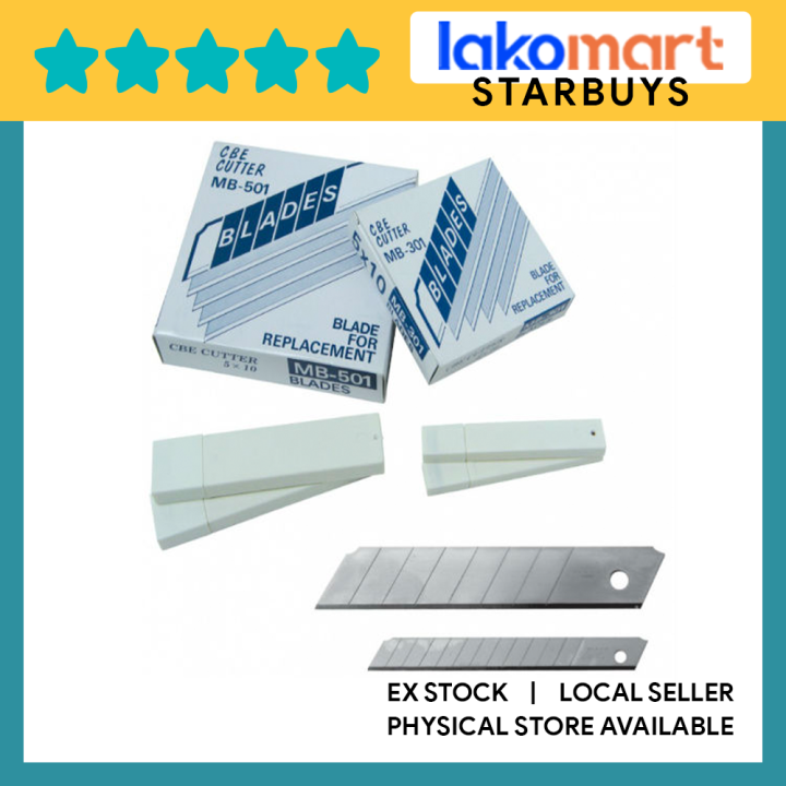 Pen Knife Cutter Spare Blade Refill 9mm/18mm | Lazada Singapore