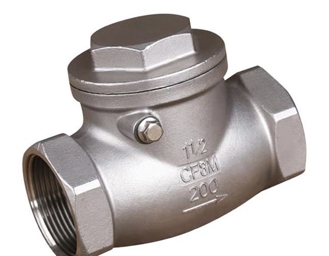 สวิงเช็ควาล์วสแตนเลส 316 ขนาด 1/2'' - 2'' (Swing Check Valve Stainless ...