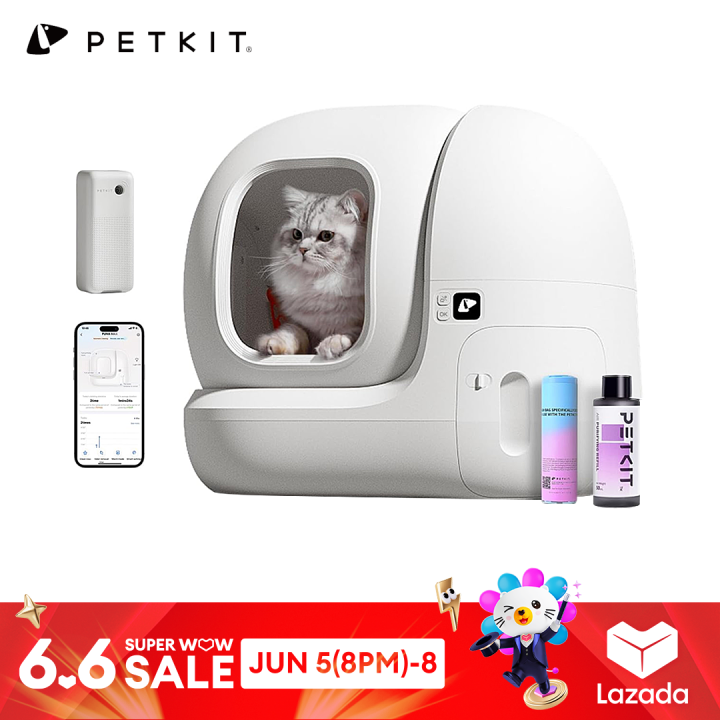PETKIT PuraMax 2 Automatic Self-Cleaning Cat Litter Box, App Control ...