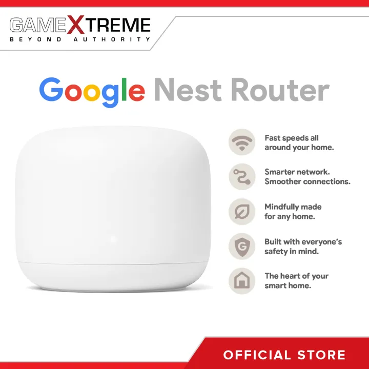 Google Nest Mesh Router AC2200 Dual-Band (Snow) | Lazada PH