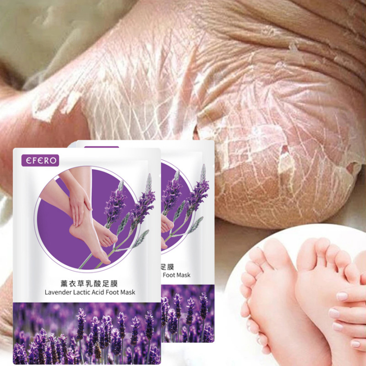 Efero Exfoliating Foot Mask Remove Dead Skin Feet Mask Pedicure Mask ...