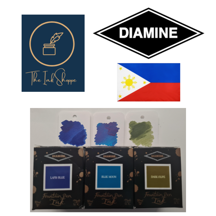 Diamine Philippine Exclusive Fountain Pen Ink Samples (3mL) | Lazada PH