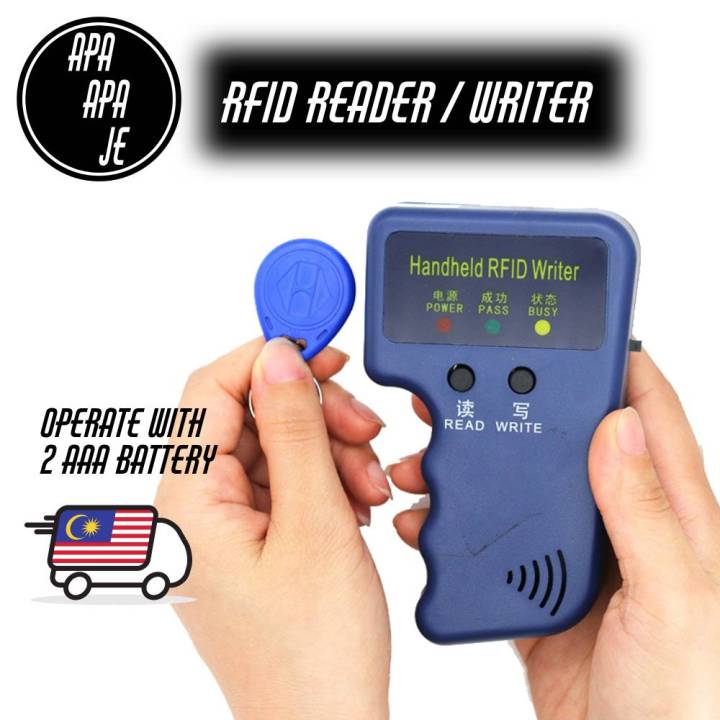 Handheld RFID Reader Writer | ID Copier 125khz RFID Card Copier ...