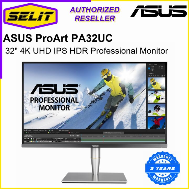 ASUS ProArt PA32UC 32" 4K UHD IPS HDR Professional Monitor [Selit ...