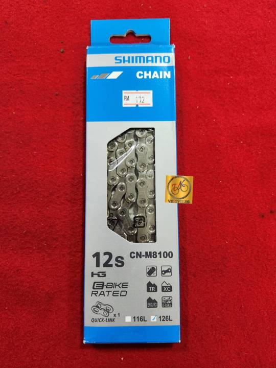 GENUINE - SHIMANO CHAIN XT CN-M8100 12SP 116L 126L M8100 DEORE XT ...
