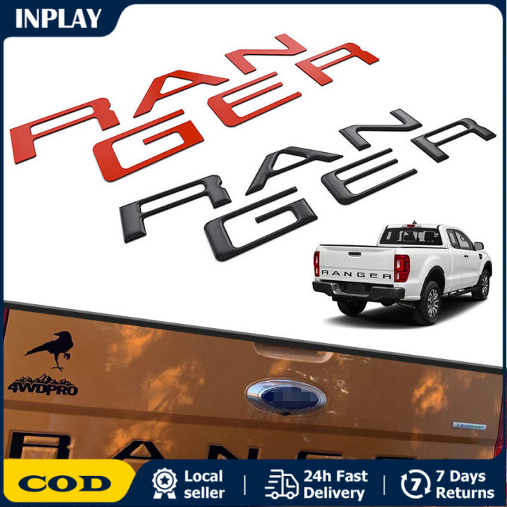 1Pc ABS Car Font 3D Tailgate Sticker Rear Trunk Tail Graphics Nameplate ...