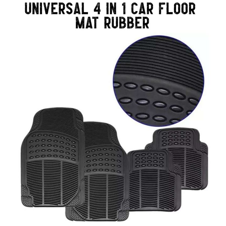 KB HYUNDAI STAREX| Universal 4 in 1 Car Rubber Matting | Lazada PH