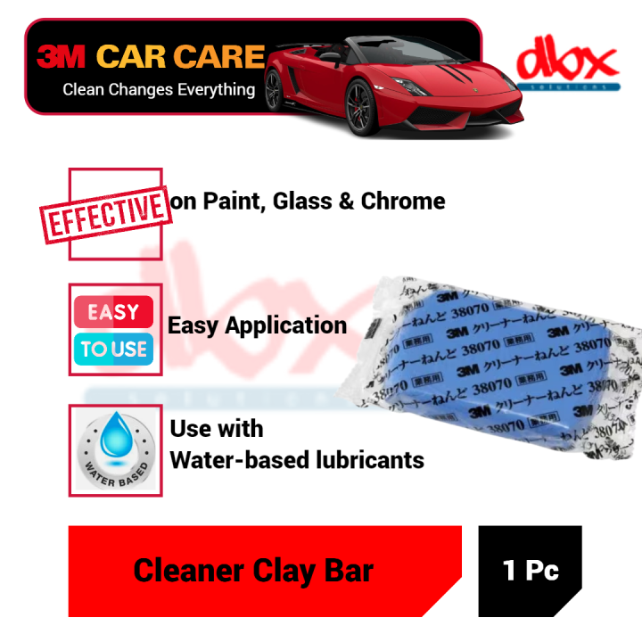 3M 38070 Cleaner Clay Bar - (Car Care) | Lazada