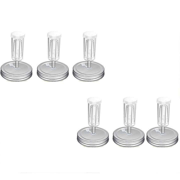 Wide Mouth Tank Fermentation Kit, 6-Piece Fermentation Tank Cover and 6 ...