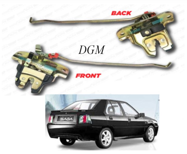 Proton Saga / Iswara LMST Rear Bonnet Inner Lock (Aeroback) High ...