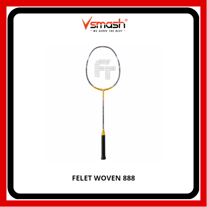 Felet Woven 888 [Unstrung] [Free String & Grip] | Lazada