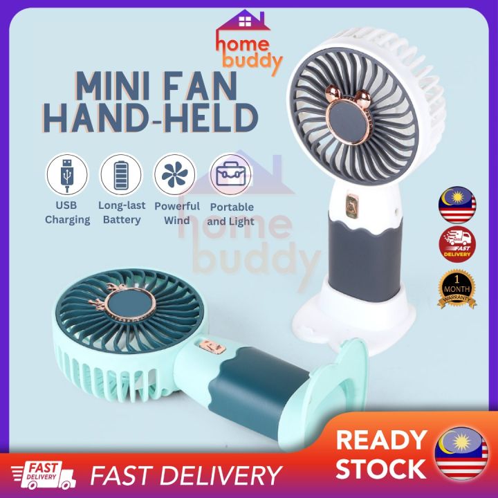 Portable USB Mini Fan Cooling Fan Rechargeable Handheld Fan With phone ...
