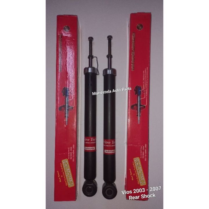 Shock Absorber Toyota Vios 2003 - 2007 [Robin] Rear ( Nitrotech Brand ...