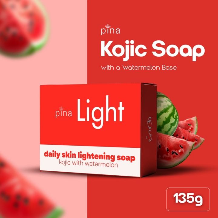 HOT Pina Light Soap | Kojic Soap with Watermelon | Brightening ...