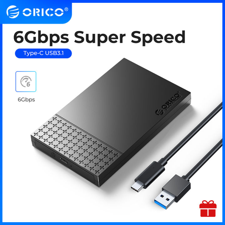 ORICO HDD Type-C USB3.1 To SATA3.0 2.5 "USB 3.1 Gen1 SSD HDD Enclosure ...