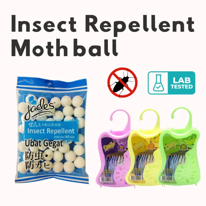 [Mix& Match] Jades hanging Moth Ball Insect Repellent tablet | Home ...