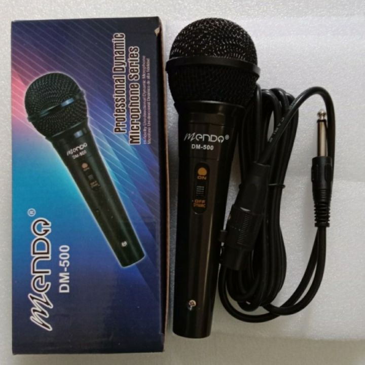 Mic Kabel Mendo DM 500 Mic Professional KTV Karaoke Suara Jernih | Lazada Indonesia