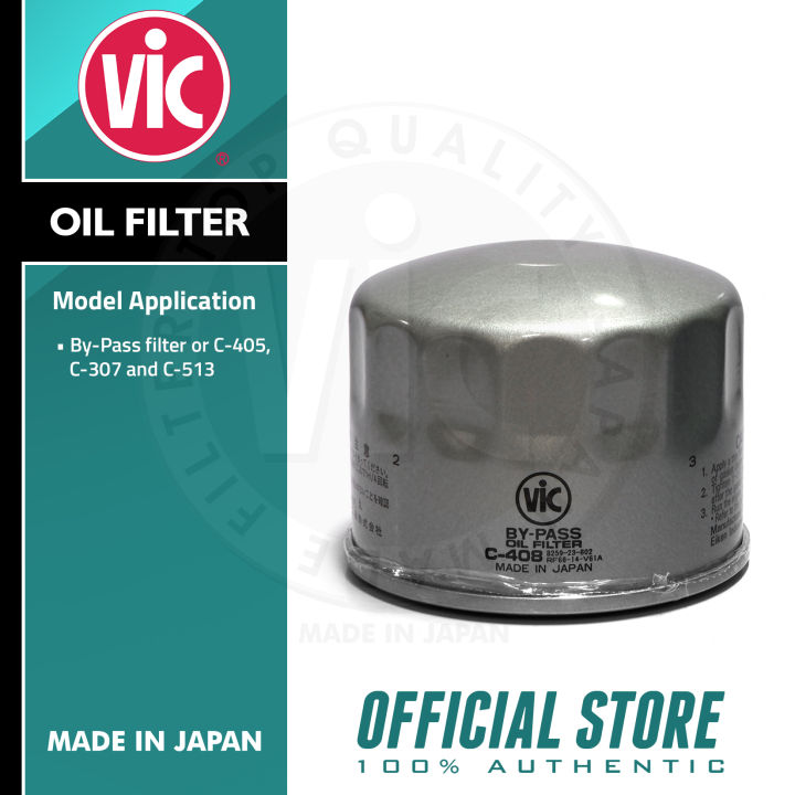 VIC Oil Filter C-408 By-Pass filter or C-405, C-307 and C-513 | Lazada PH