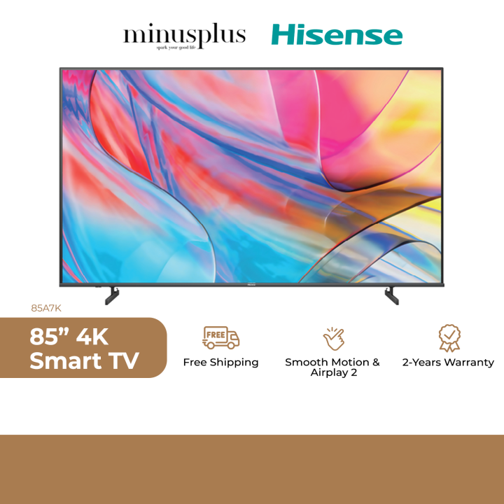Hisense AI Adaptive Depth VIDAA TV OS Smooth Motion & Airplay 2 4K UHD ...