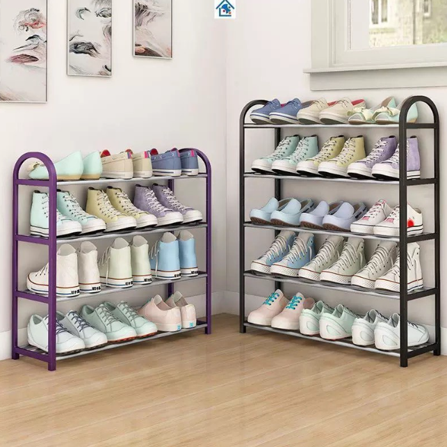 MEET&LOVE 4-Layer Stainless Steel Shoe Rack | Lazada PH