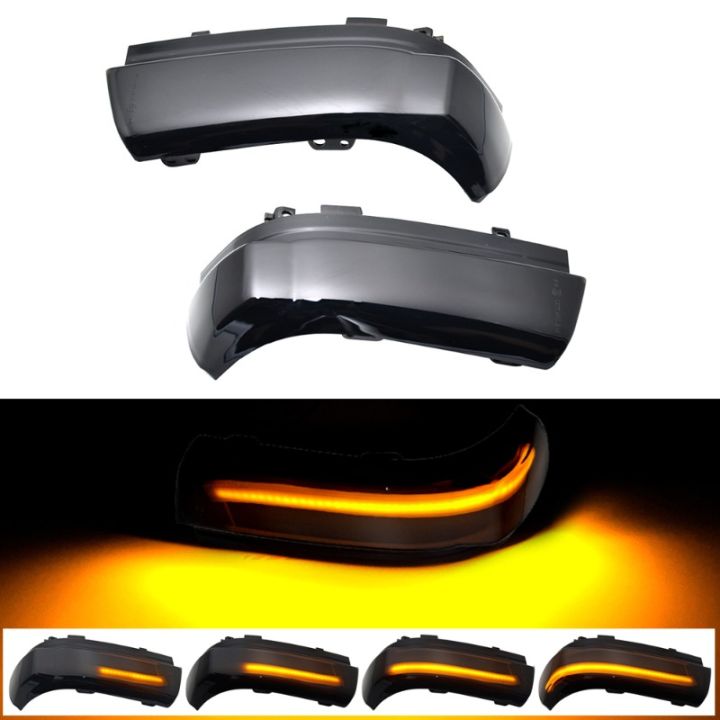 2Pcs LED Dynamic Turn Signal Light Side Mirror Blinker Arrow Sequential Repeater For Mitsubishi ...