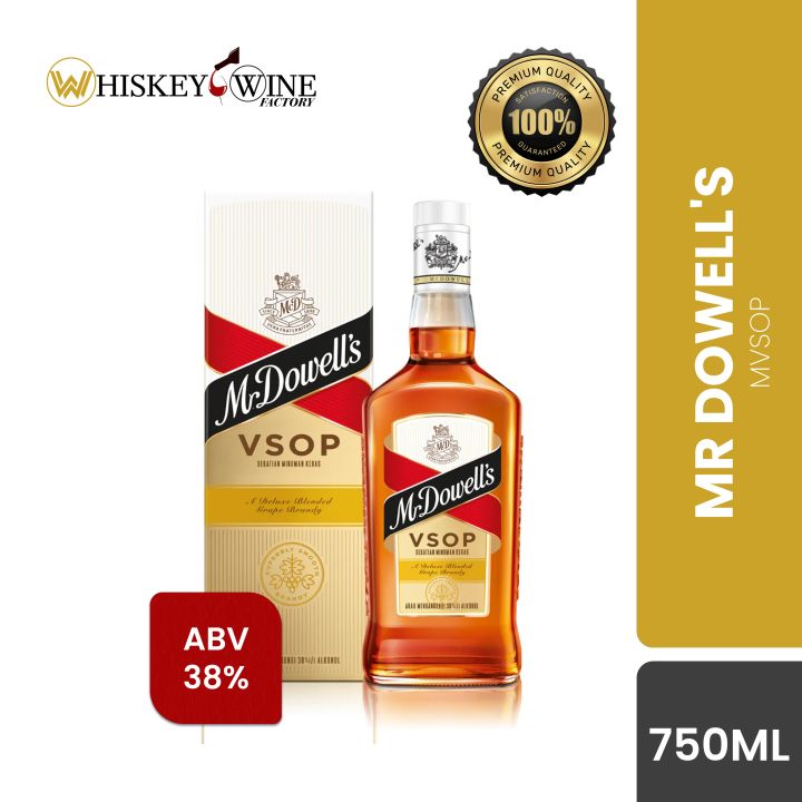 Mr Dowell's Mc Dowell's VSOP Blended With Imported Malt Liquor Per ...