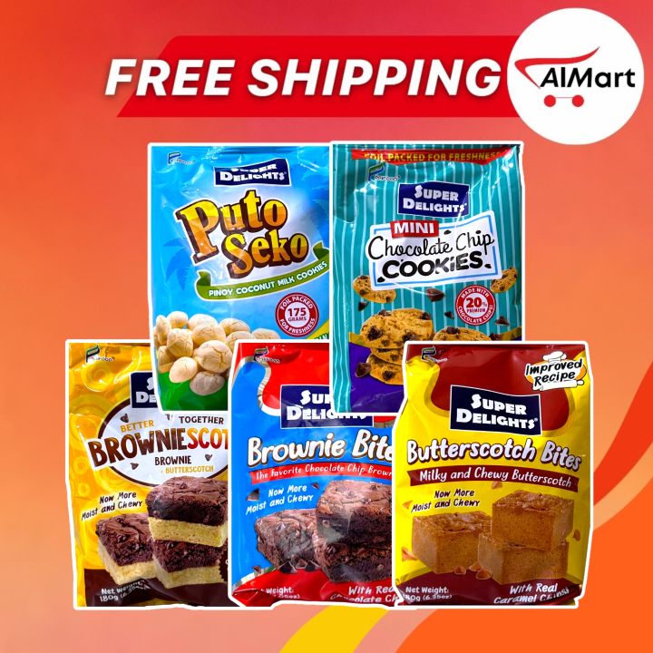 SUPER DELIGHTS (BROWNIE BITES, BUTTERSCOTCH, BROWNIESCOTCH & CHOCO CHIP ...