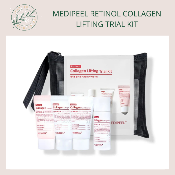 [Ready Stock] Medipeel Retinol Collagen Lifting Trial Kit | Lazada