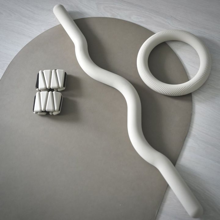 FAB Beam - FabFigures Balance Beam บาร์เบล พิลาทิส หุ้มด้วยซิลิโคน ...