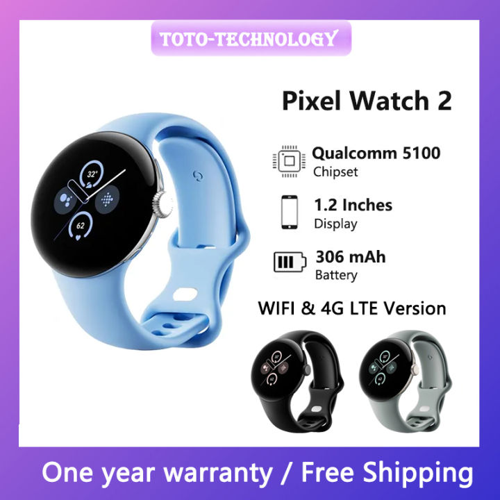 【Pre order】Google Pixel Watch 2/Wifi/4G LTE 1.2 inches AMOLED/ 306 mAh ...