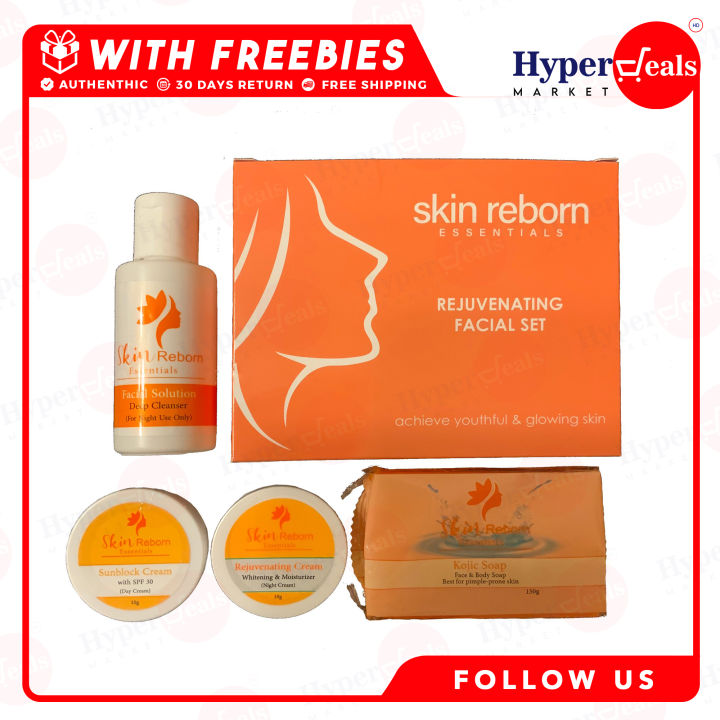 Skin Reborn Essentials Rejuvenating Facial Set | Lazada PH