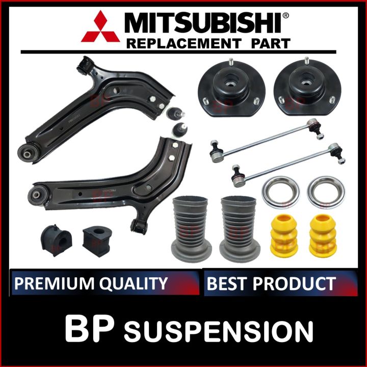 SATU SET DEPAN / FRONT SUSPENSION LOWER ARM / ABSORBER MOUNTING / COVER ...