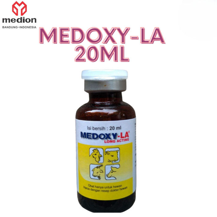 Medoxy LA 20ml obat antibiotik ayam kambing sapi | Lazada Indonesia
