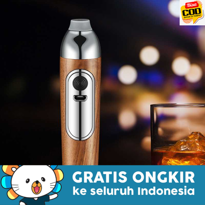 Asbak Rokok Portable Model Pipa CARFUN Smoking Rechargeable with ...