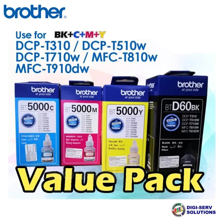 Brother Ink (Original) for DCP-T310, T420W, T510W, T710W, MFC-T910DW ...
