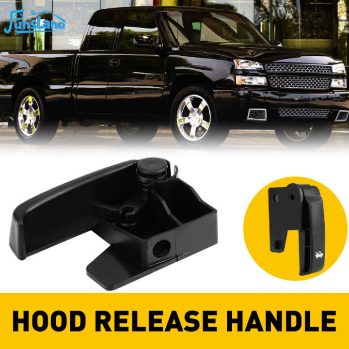 FunsLane Truck Hood Release Handle Hood Latch Release Pull Handle ...