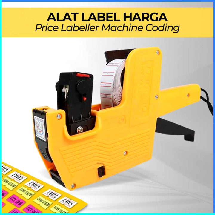 COD DUODELI Alat Label Harga Price Labeller Machine Coding MX 5500 ...