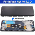 Original LCD For Infinix Hot 40 / Hot 40i / Hot 40 Pro X6836 X6528 ...