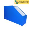 Stand File Box - Color Blue, Black, Red, Green - Durable, Thick, and ...