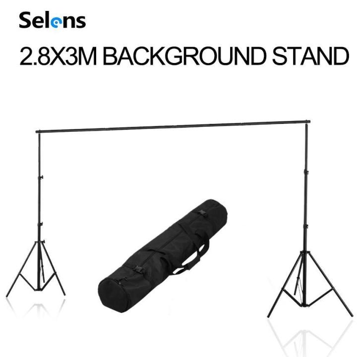 【Local Delivery】Selens Backdrop Stand Background Stand Backdrop Support ...