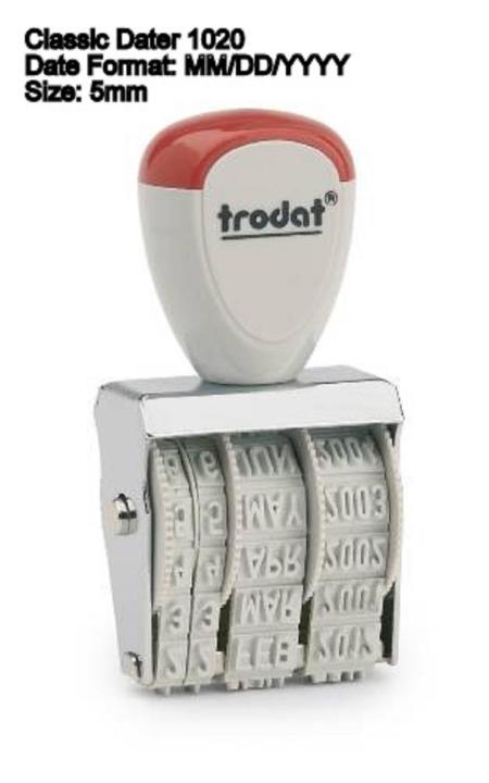 Trodat Classic Line Dater sizes:3mm, 4mm, 5mm and 9mm(MM/DD/YYYY) | Lazada PH