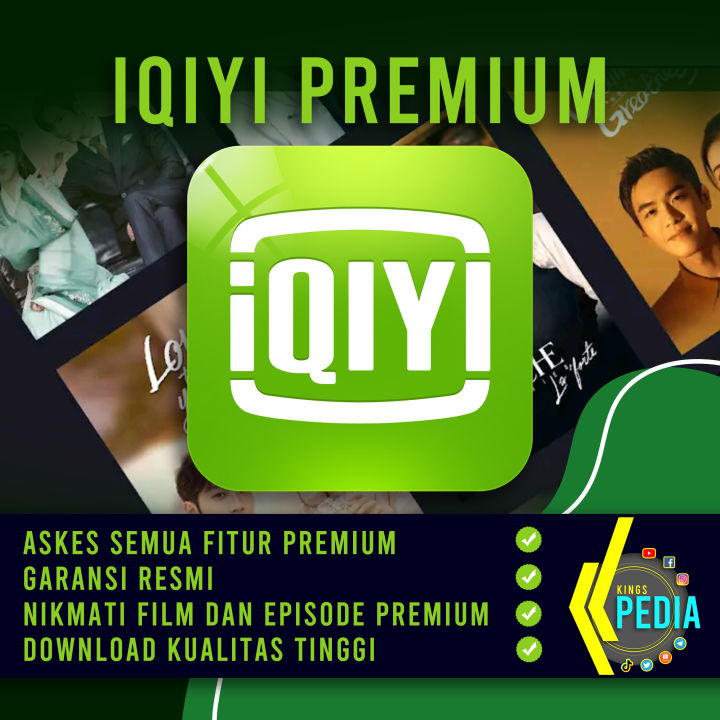 IQIYI Premium 1 Bulan Resmi 100% Bergaransi | Lazada Indonesia