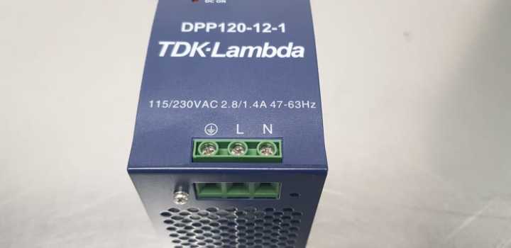 TDK LAMBDA POWER SUPPLY DPP120-24-1, 115230VAC 24VDC ( WITHOUT BOX ...