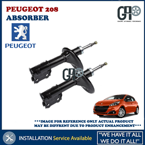 PEUGEOT 208 ABSORBER FRONT AND REAR ORIGINAL (SET 2 PCS) | Lazada