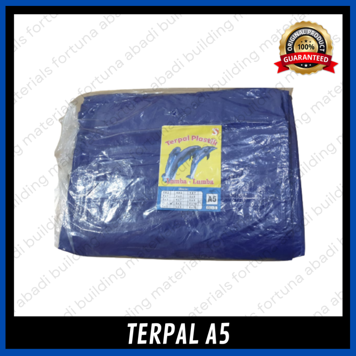 Terpal Plastik Biru Berbagai Varian Ukuran | Lazada Indonesia