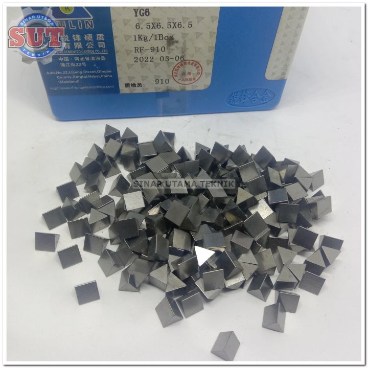 1 Kilo Mata Widia segitiga 6.5 x 6.5 x 6.5mm Betel Tip WIDIA SEGITIGA ...